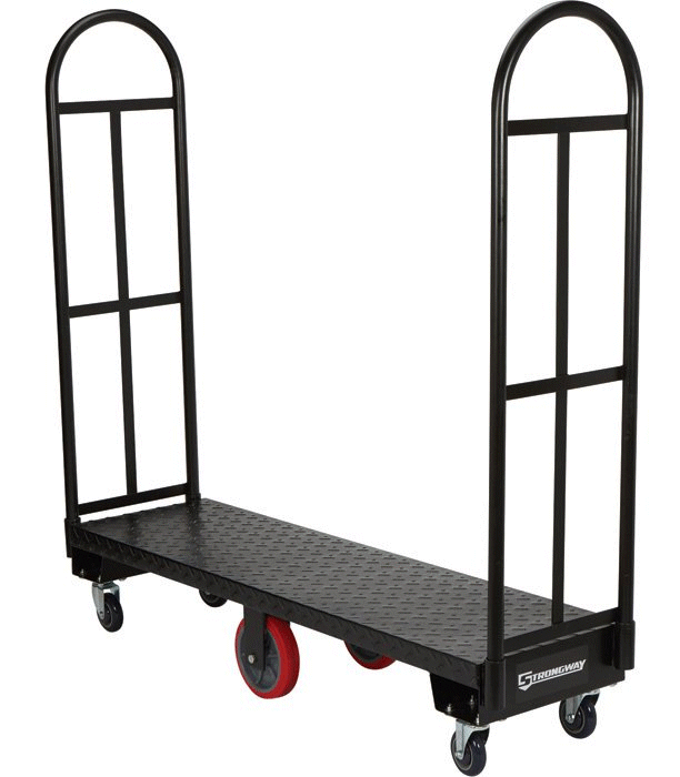 Hand Trucks R Us - Steel U-Boat Narrow Aisle Platform Truck - Item: 52396